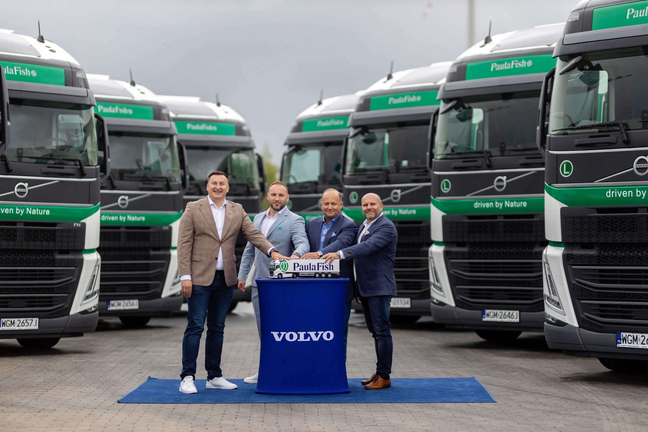 Paula Fish zamawia 107 ciągników siodłowych Volvo FH - Truck & Trailer